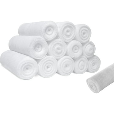 MightyX Gauze Rolls, 3 x 4.1 Yards, Individually Wrapped, Breathable ...