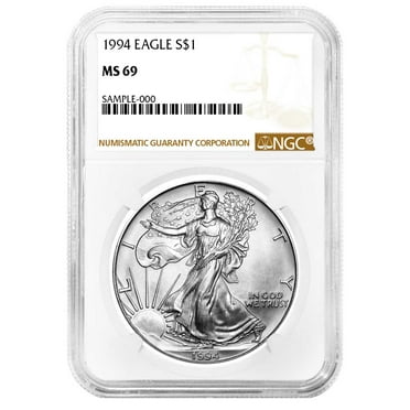 2018 American Silver Eagle MS-70 NGC (Early Releases) - Walmart.com
