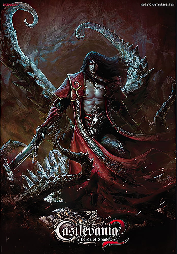 Castlevania 2: Lords Of Shadow - Gaming Poster / Print (Dracula) (Black ...
