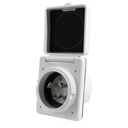 Valterra A10-30INVP 30 Amp Power Inlet - White - Walmart.com