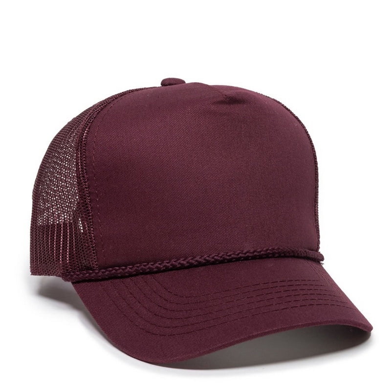 Outdoor Cap GL-155 High Profile Mesh Back with Cord-Maroon - Walmart.com