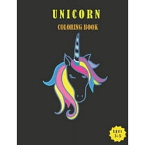 Cute Little Baby Unicorn Coloring Book: For Kids Ages 4-8 (Paperback ...