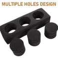 Niceauty 3 Cup Foam Take Out Cup Holders with Multiple Holes Food Drink ...
