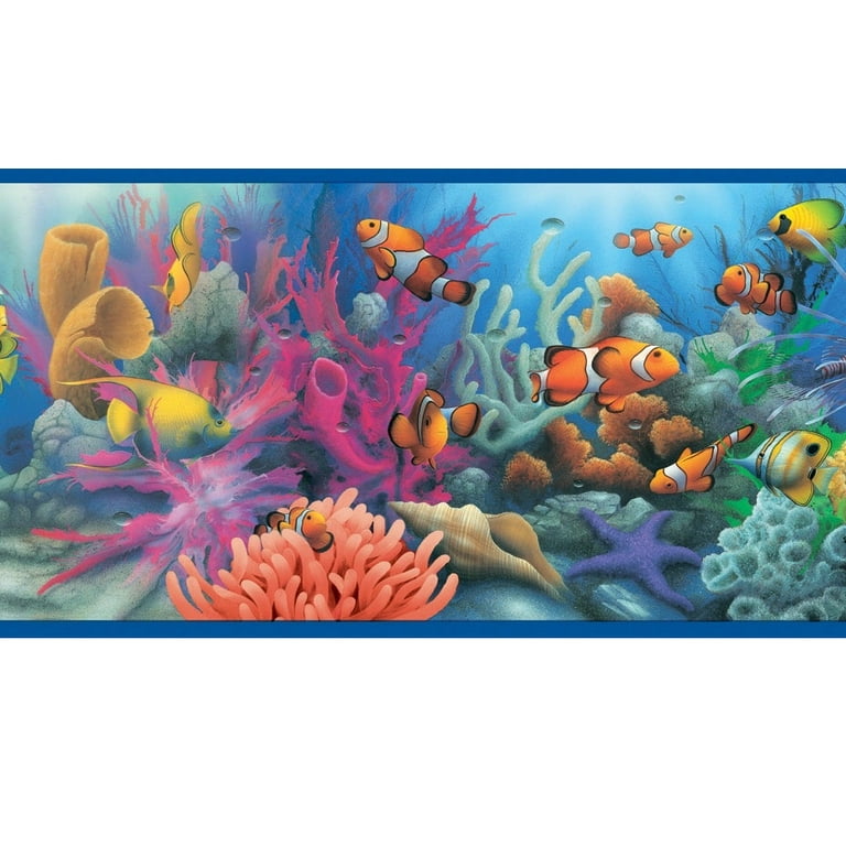 Tropical Fish Border
