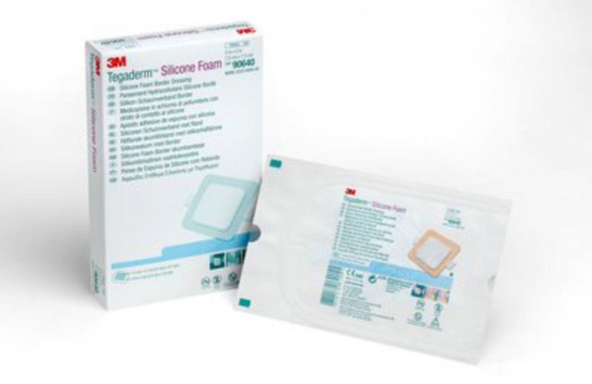 Tegaderm 90640 Silicone Foam Border Dressing Case of 60 - Walmart.com