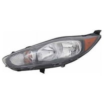Ford Fiesta 2014-2018 Left Driver Side Headlight Assembly with Dark ...