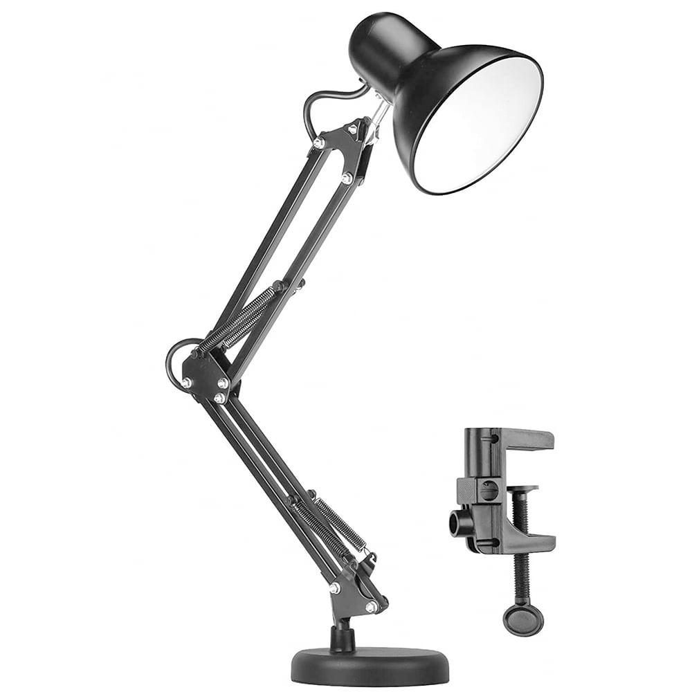 Oture Metal Swing Arm Desk Lamps Adjustable Goose Neck with Base &Clamp ...