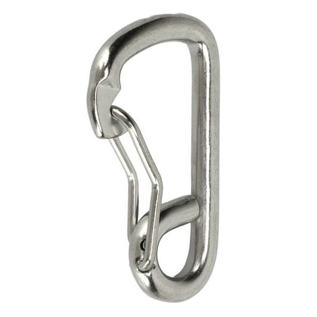Spring Snap Hook Carabiner, Marine Grade 316 Stainless Steel Carabiner ...