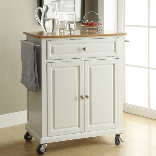 Golden Mile GMW-778ESP 2 Door Kitchen Cart - Espresso - Walmart.com
