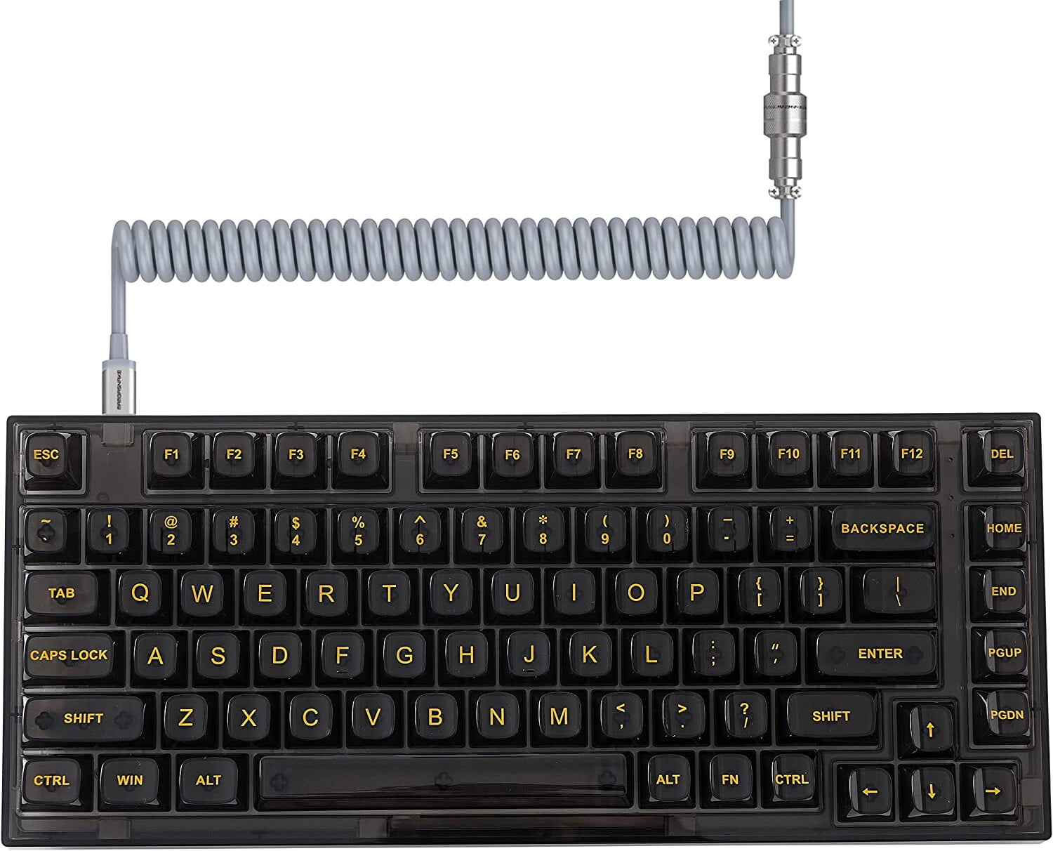 XINMENG X75 82 Key Hot Swappable Mechanical Keyboard with Transparent ...