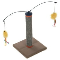 Vibrant Life Small Seagrass Scratch and Play Post, Gray, 20" - Walmart.com