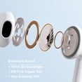 Cute Crystal Ball Wireless Earbuds, Bluetooth 6.0 with 13mm Bio ...