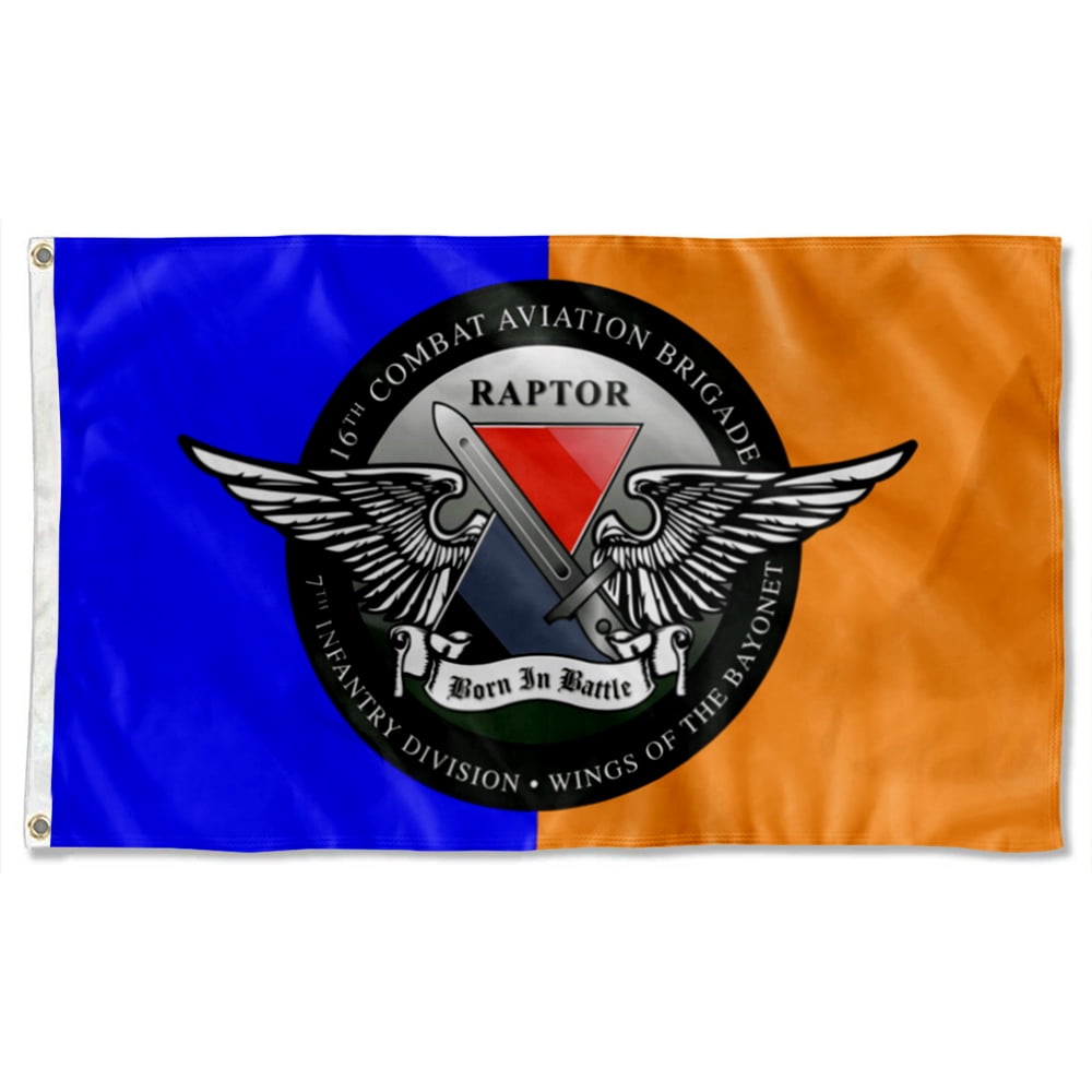 Cayyon 16th Combat Aviation Brigade "Raptor" Flag 3x5Feet Military ...