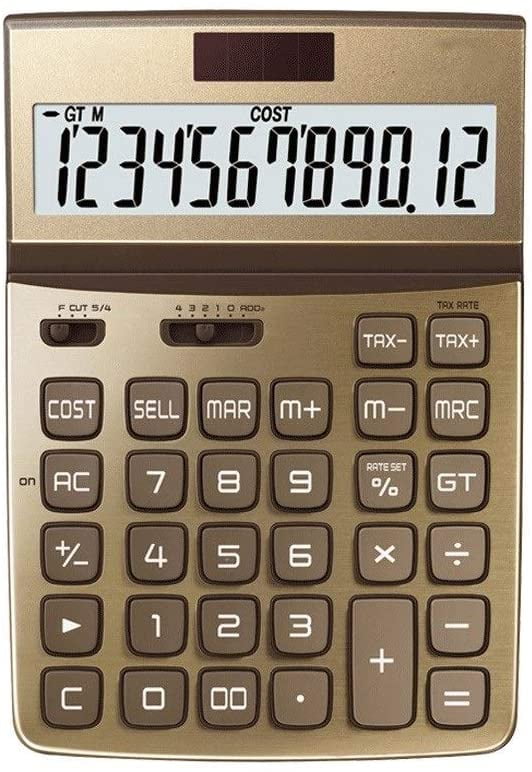 Multifunction Large Screen Calculator 12-bit Digital HD Display ...