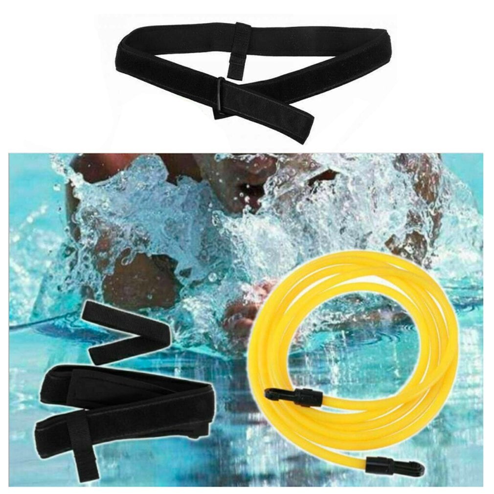 Swimming Resistance Strength Training Equipment Elastic Rope Swimming ...