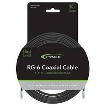 Blackweb Quad-Shield Coaxial Cable, 50' - Walmart.com
