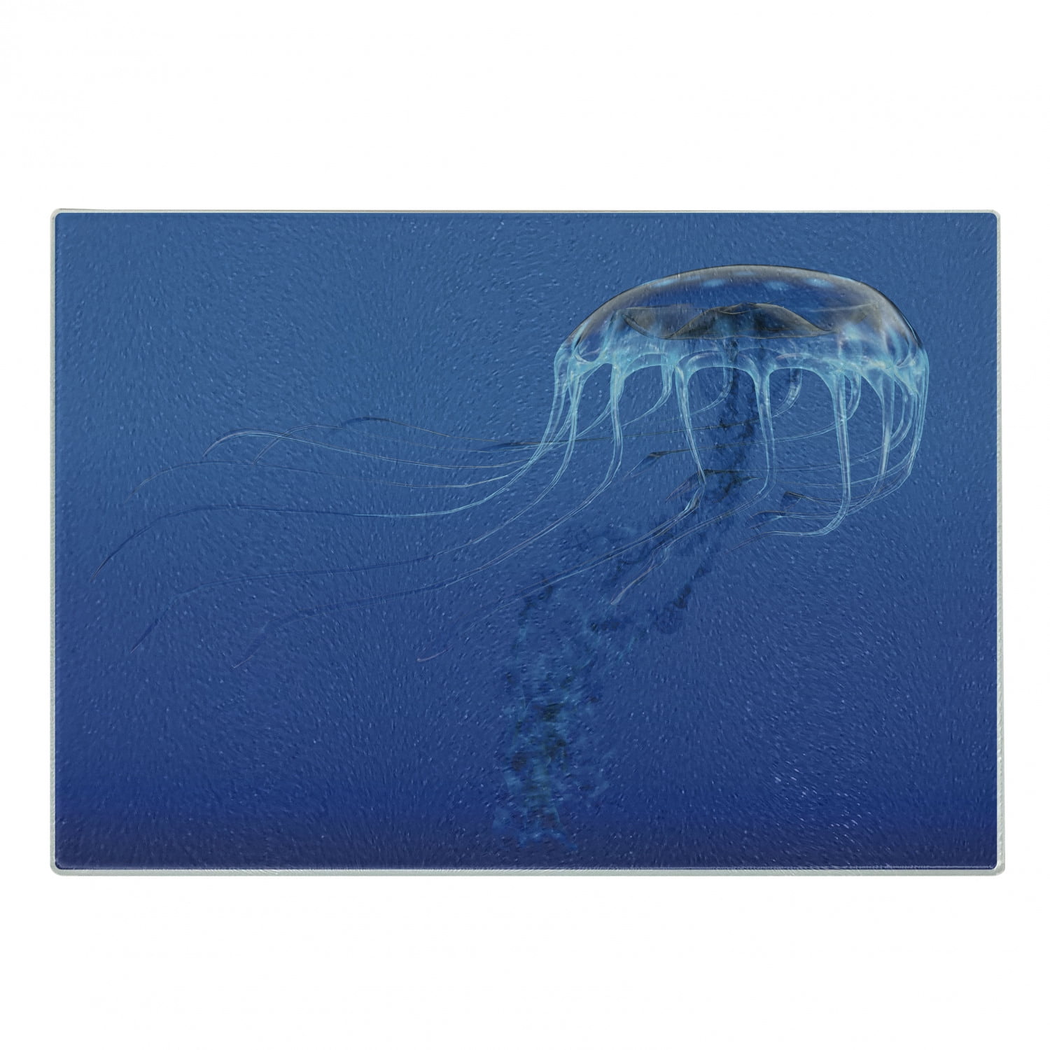 Jellyfish Cutting Board, Blue Spotted Jelly Fish Aquarium Life Marine ...