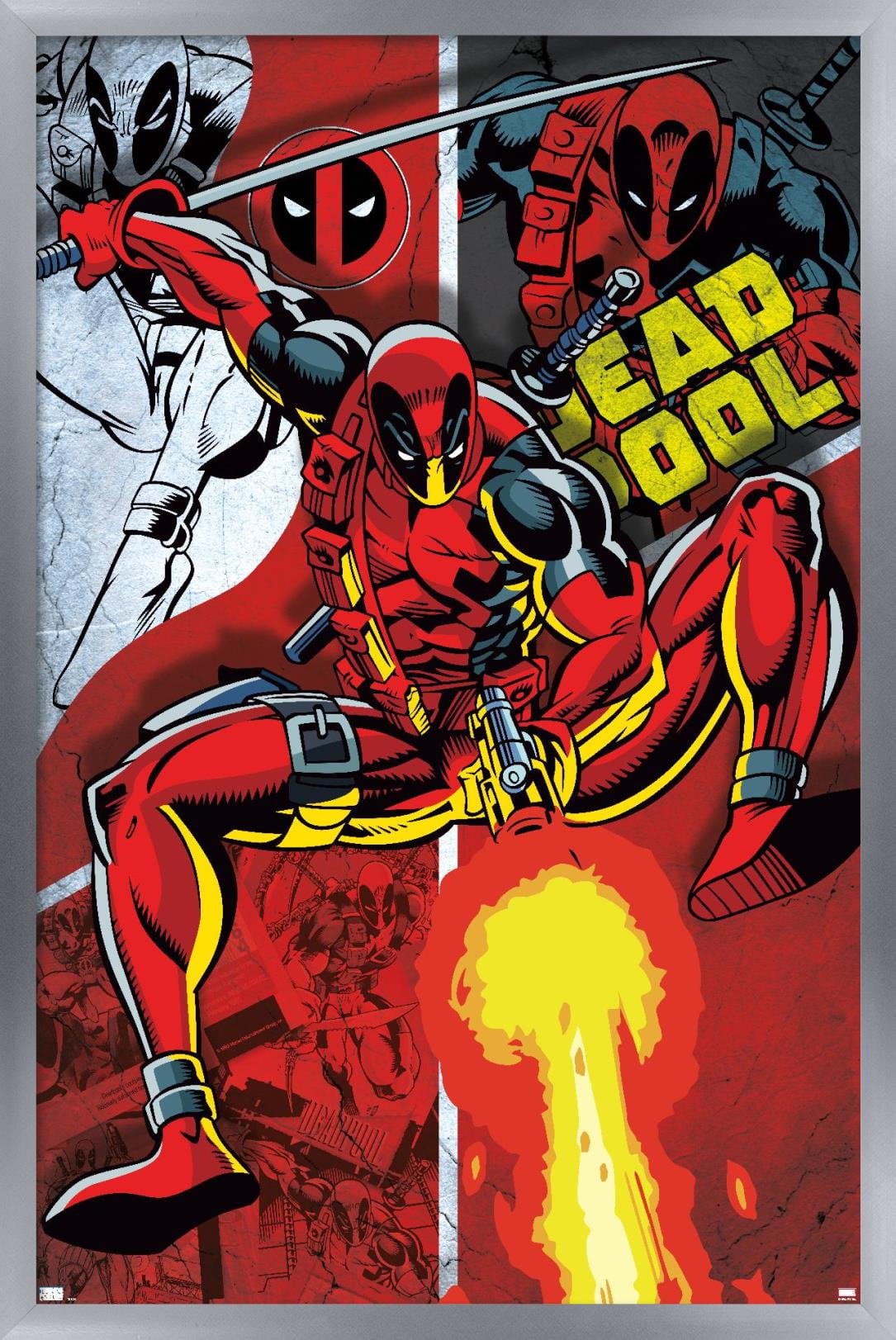 Marvel Comics - Deadpool - Collage Wall Poster, 14.725" x 22.375 ...
