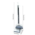 Dtchengua Broom and Dustpan Set - Household Cleaning Combo with Storage ...