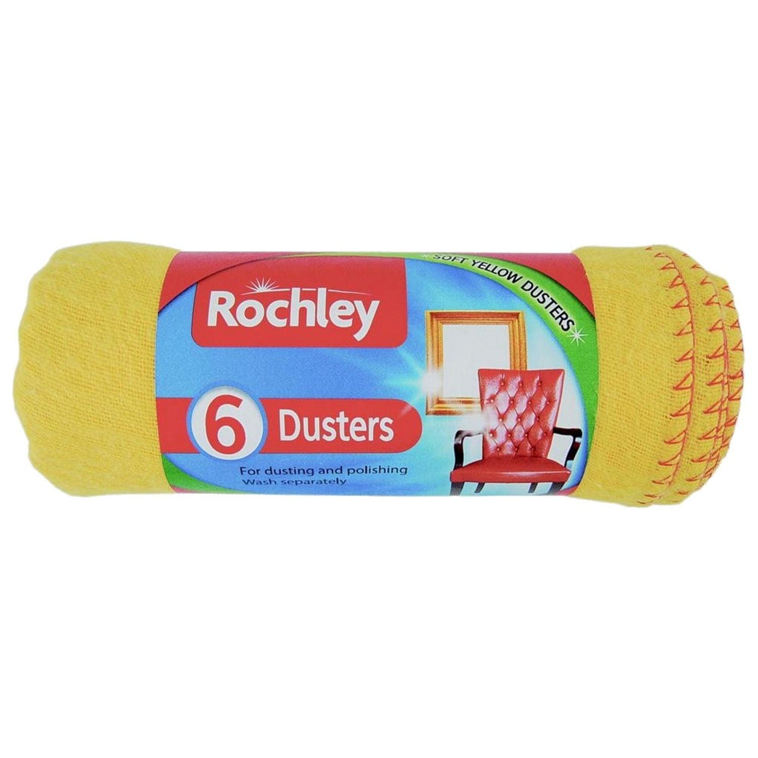Click here for Rochley Standard Dusters (Pack Of 6) One Size prices