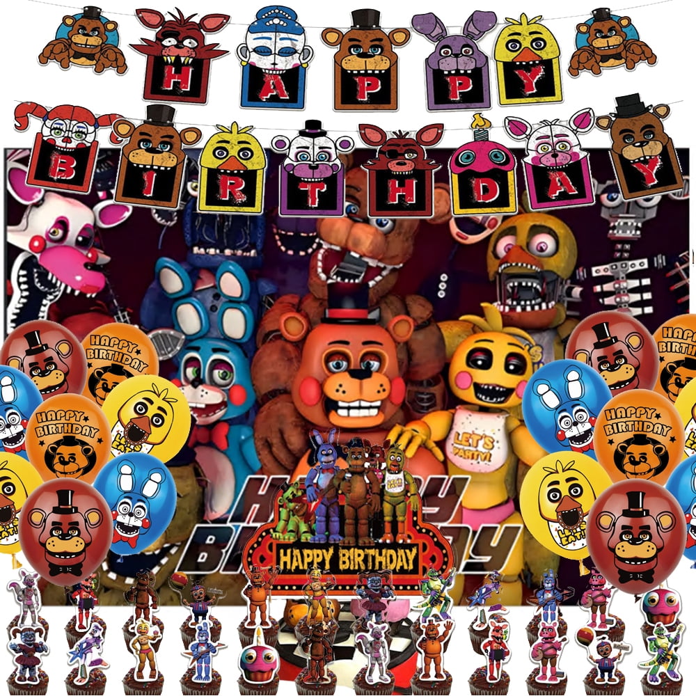 Click here for Matecam X1 Five Nights Birthday Party Supplies Pac... prices