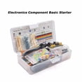Electronic Components Kit 830 Connect Points Breadboard Cable Resistor ...