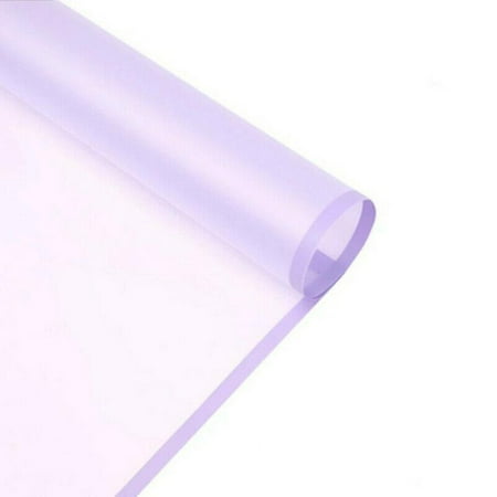 20 Sheets Frosted Flower Wrapping Paper Bouquet Film Translucent ...