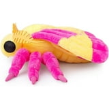 Maple Leaf Moth Plush Toy, Realistic Rosy Maple Moth Stuffed Animal ...