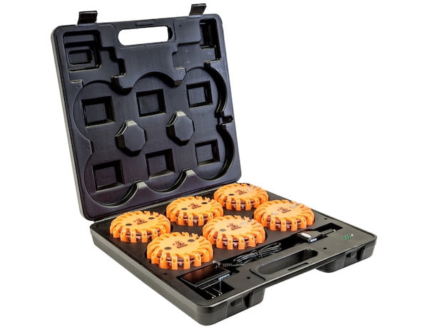 Buyers Products 4 Inch Round Rechargeable LED Road Strobe/Flares ...