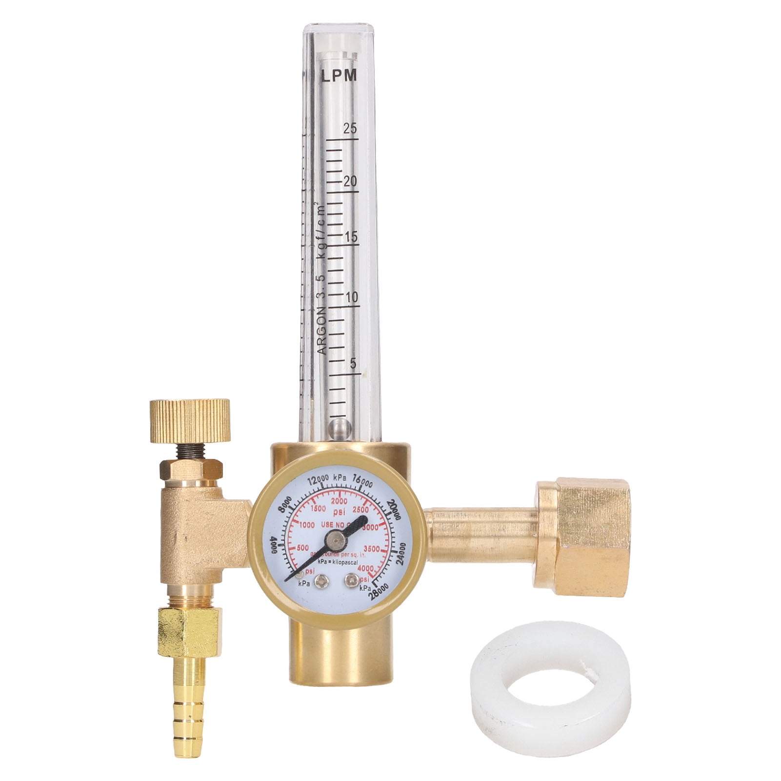 Argon Pressure Regulator Flow Meter Welding Gas CO2 Regulator Gauge ...