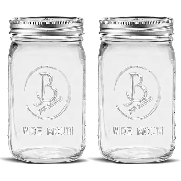 64 Oz Mason Jars