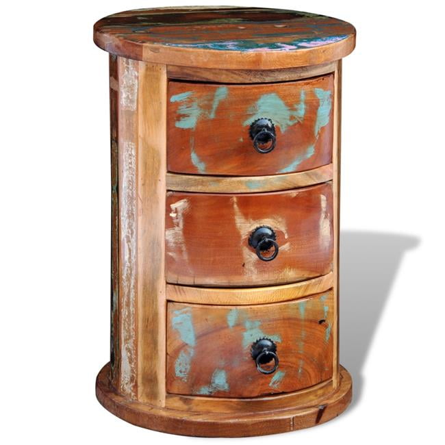 Click here for Vidaxl Reclaimed Cabinet With 3 Drawers Solid Wood prices