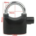 OXM MALL Alarm Lock, 110dB Security System, Anti-Theft Padlock, Zinc ...