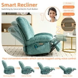 ALEAVIC Smart Recliner Chair with Voice Control, Swivel Massage Chairs ...