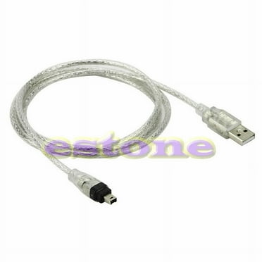 Kentek 3 feet FT 4 pin to 4 pin IEEE-1394a 1394 Firewire iLINK DV cable ...
