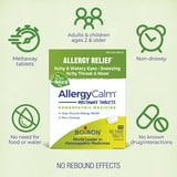 Boiron AllergyCalm Tablets, Homeopathic Medicine for Allergy Relief, Itchy & Watery Eyes ...