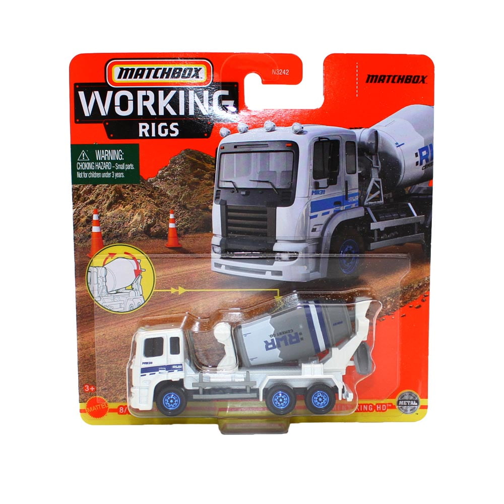 Matchbox Working Rigs Cement King HD - Walmart.com