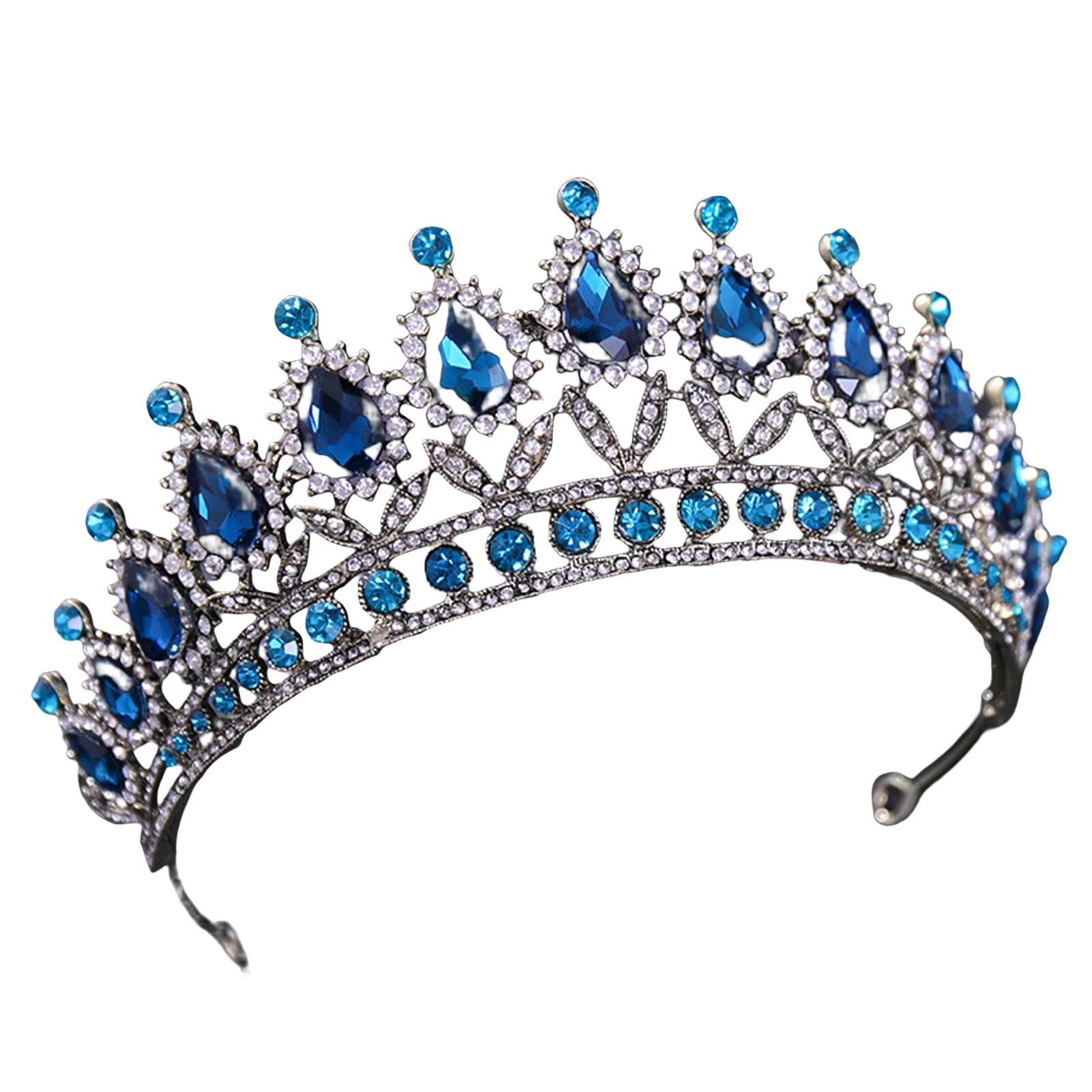 Princess Bride Crown Rhinestone Headwear Sparkly Rhinestones Hair ...