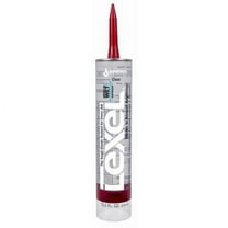Sashco Lexel 12 Pack, 10.5 oz Clear Paintable Acrylic Caulk, Elastic ...