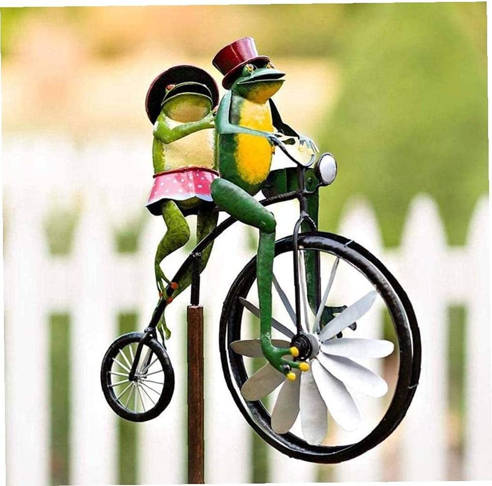 Originalsourcing Frog Garden Statues, 30'' Metal Nepal | Ubuy