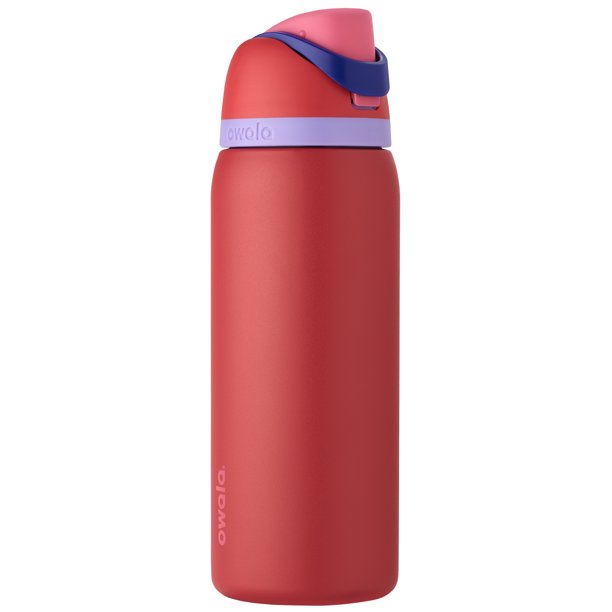 Owala FreeSip Stainless Steel Water Bottle, 32oz Red - Walmart.com
