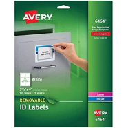 Avery Durable ID Labels, Permanent Adhesive, 5/8" x 3", 1,600 Labels ...