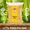 Rani Yellow Peas Split Dried Vatana Matar 64oz 1.81kg All Natural Vegan ...