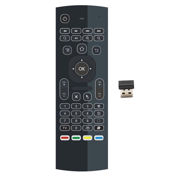 Control Remoto Inalámbrico 2.4G Controdor Flying Mouse Macarena Teclado ...