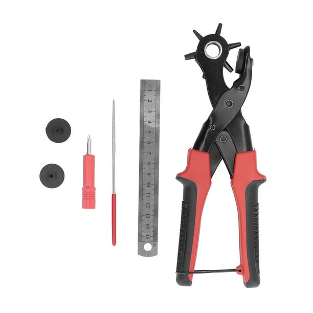 Juego de perforadoras de cuero, herramienta de perforación de cuero, kit de perforadoras ...