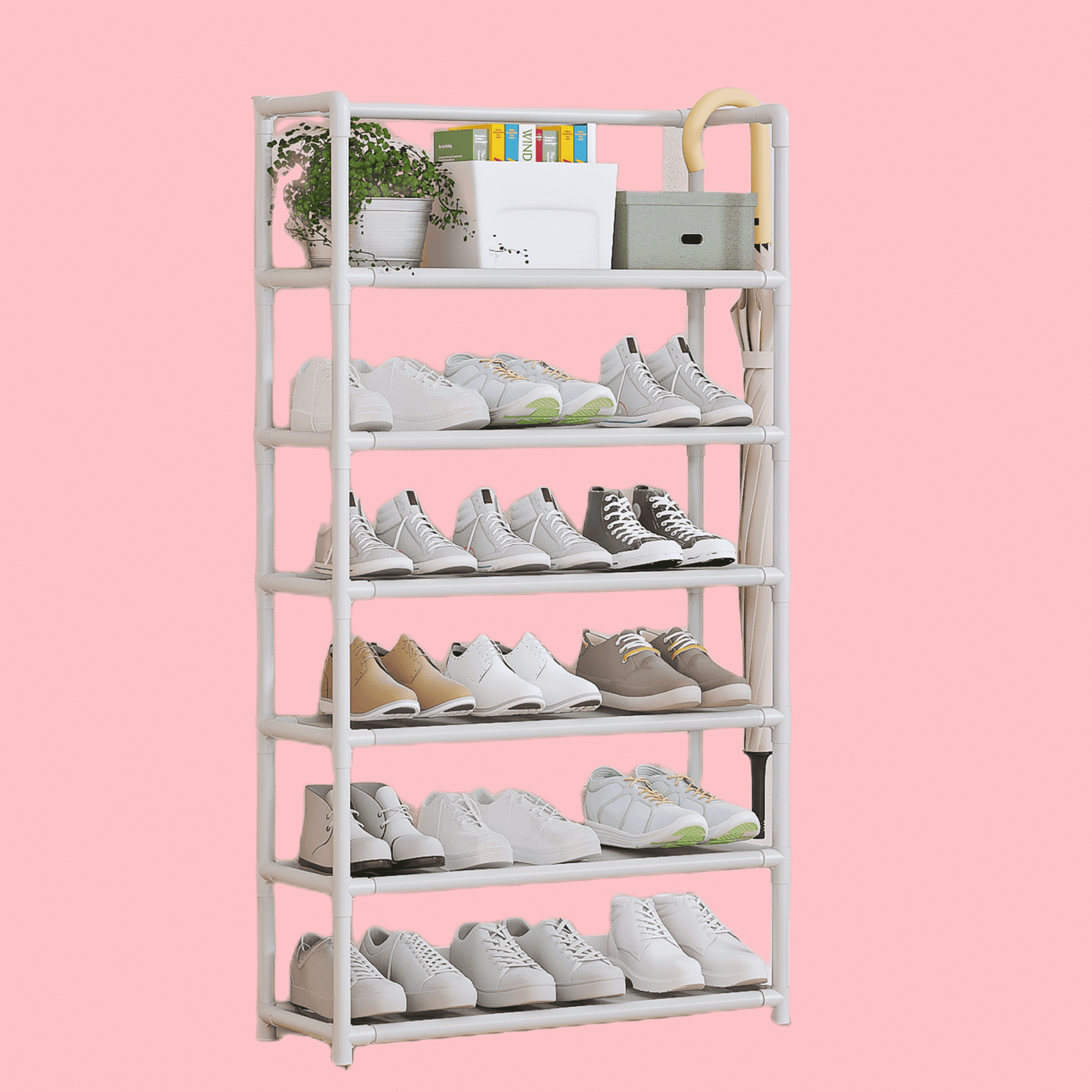 Click here for Grm 1pc  6-Tier Large Capacity Shoe Rack For More... prices