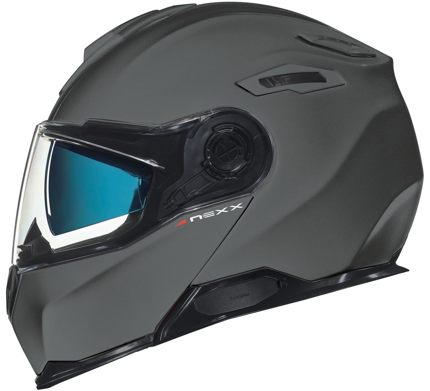 Nexx X.Vilitur Plain Modular Motorcycle Helmet Matte Titanium XL ...