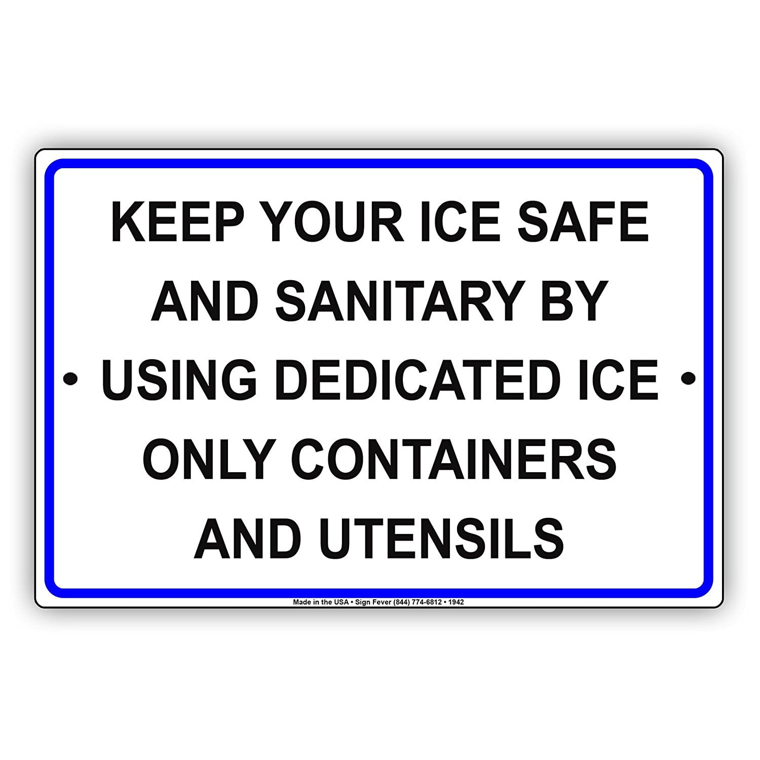 Keep Your Ice Safe And Sanitary By Using Dedicated Ice Only Containers ...