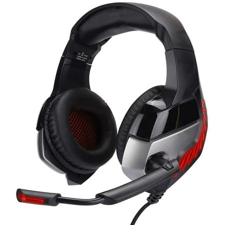 Gaming Headset,Head-Mounted Computer Headphone,Wire Luminous Gaming ...
