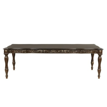 Napoleon double pedestal rectangular round corner dining room table ...